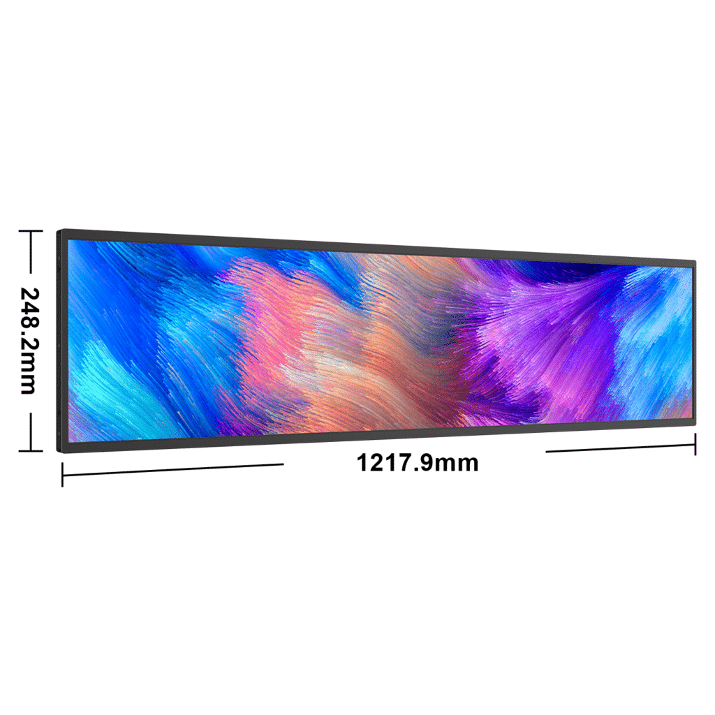 48inch Strecthed Bar LCD Display Model-DXB480 - DNR Retail Digital ...