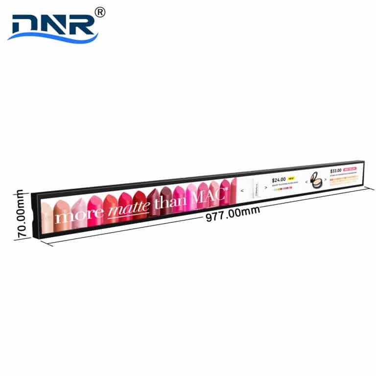 37.8inch Digital Shelf Edge LCD Display with Model-DYE378 - DNR Retail ...
